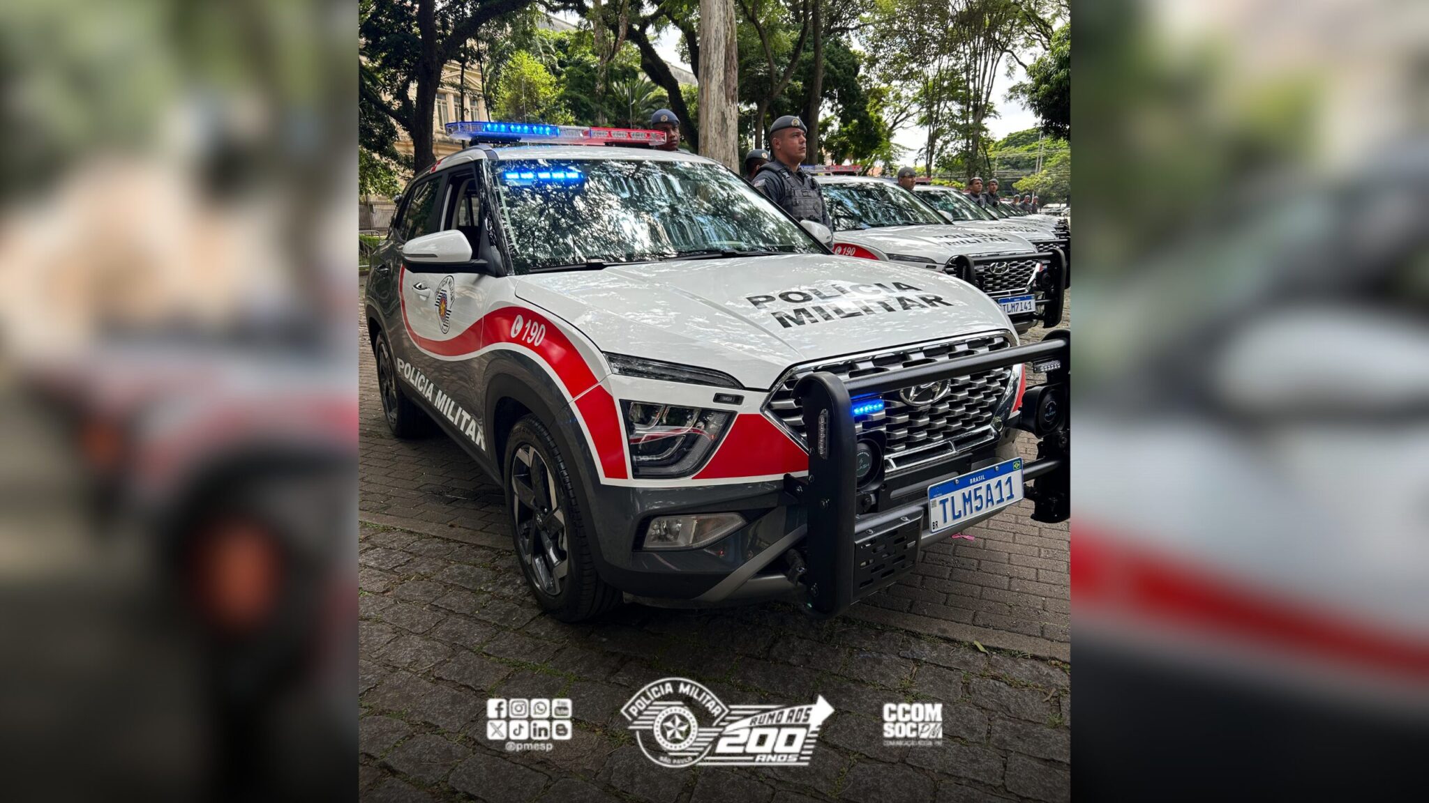 Vinte e uma novas viaturas são entregues à Polícia Militar, nesta ...